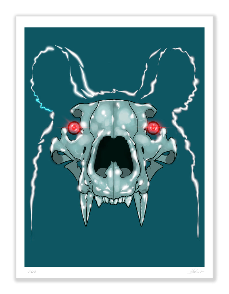 Aaron "Woes" Martin "TDouble" Fine Art Print – Silent Stage Gallery