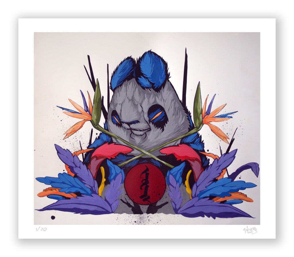 Aaron "Woes" Martin "Nomadic" Fine Art Print – Silent Stage Gallery